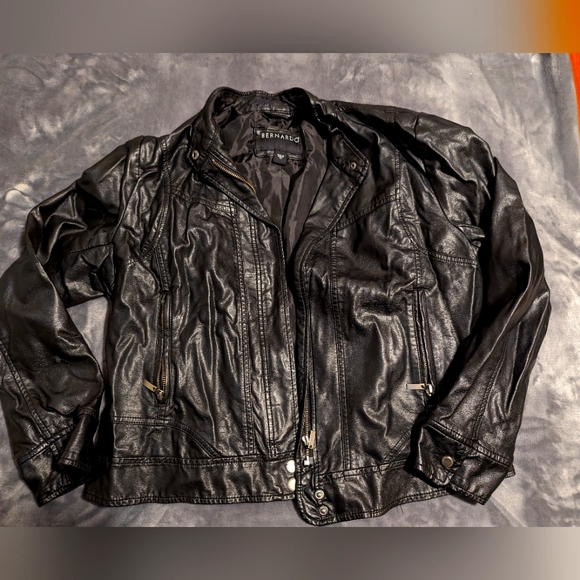 Bernardo | Jackets & Coats | Bernardo Faux Leather Jacket | Poshmark